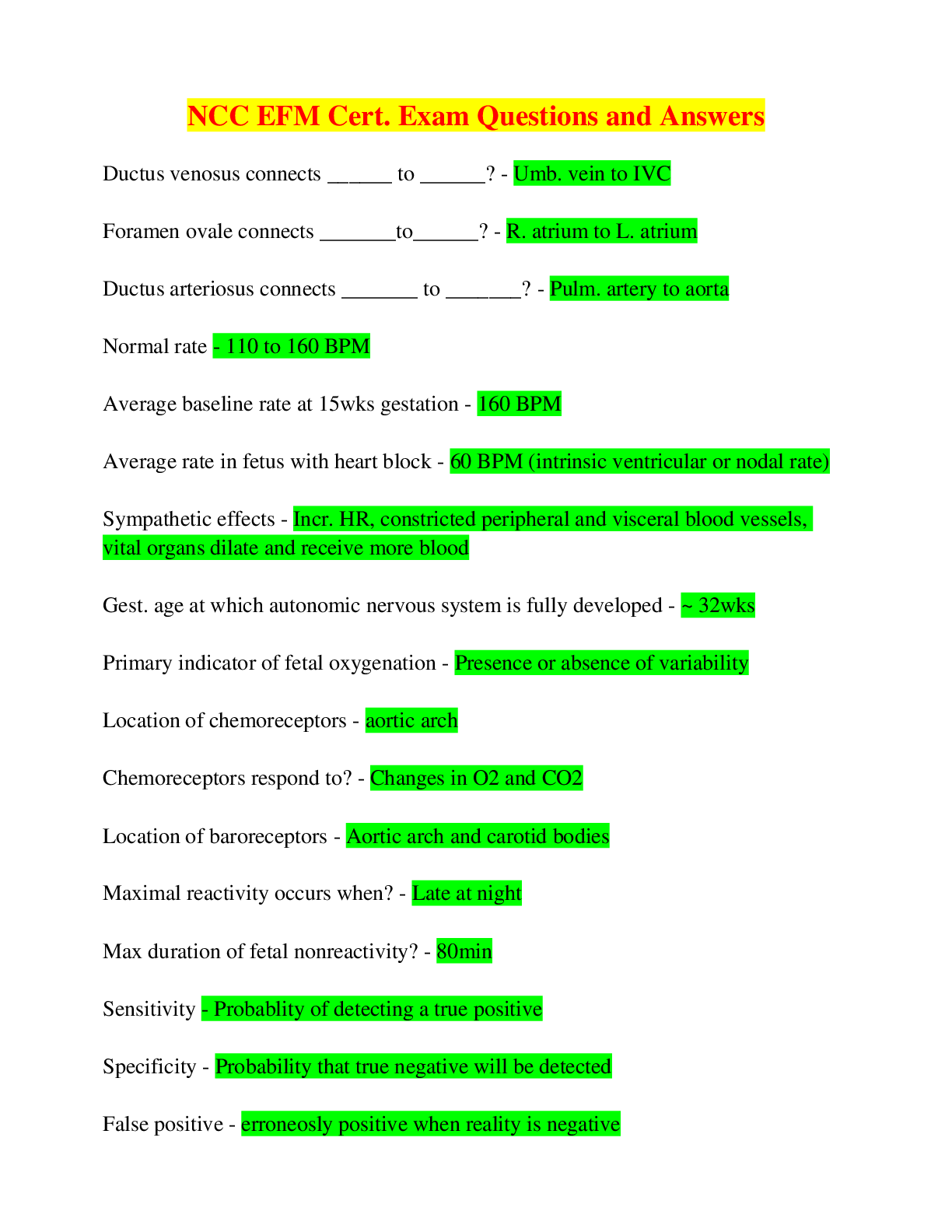 NCC EFM Cert. Exam Questions and Answers - Scholarfriends