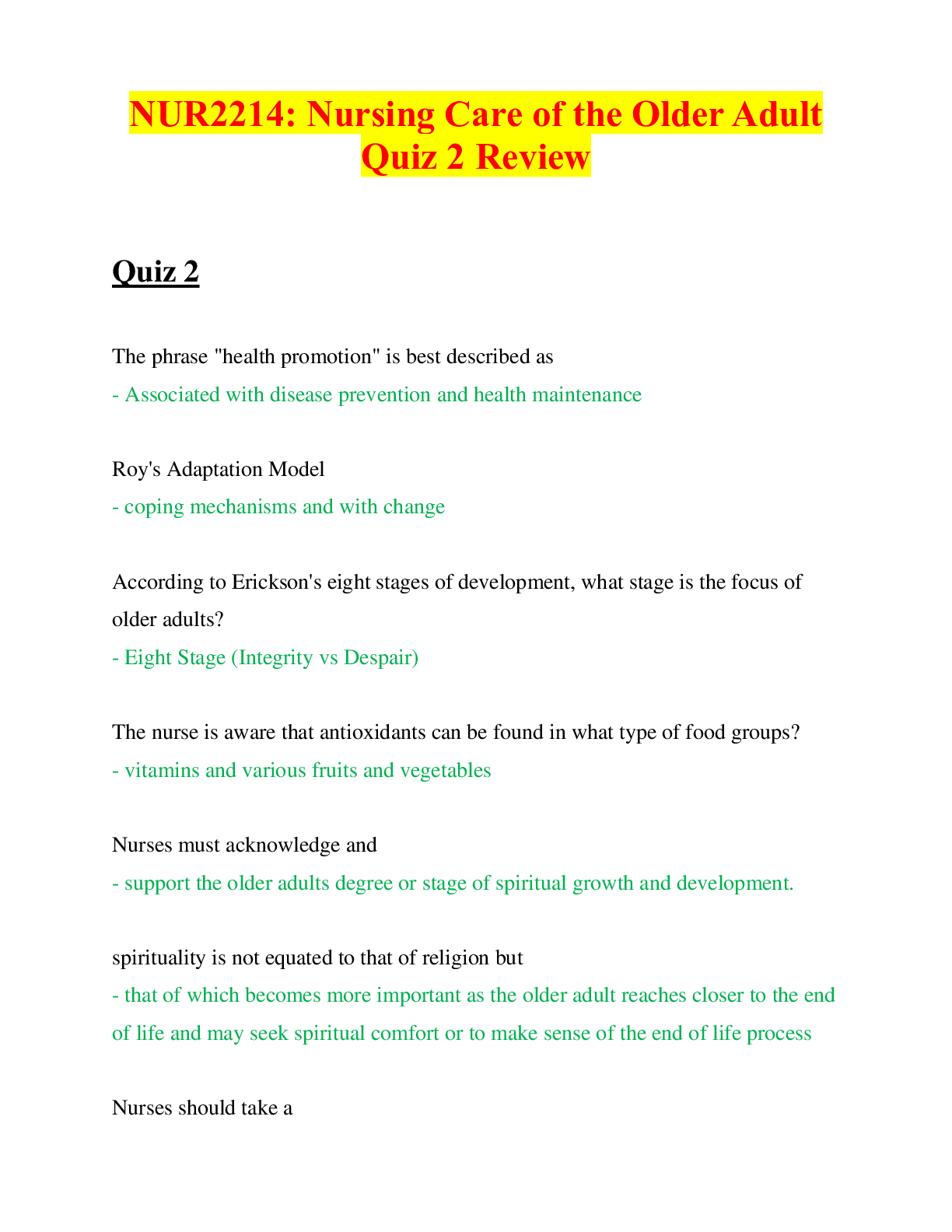 Ccc Module 4 Post Test 2024 Questions And Answers With Complete Solutions Scholarfriends