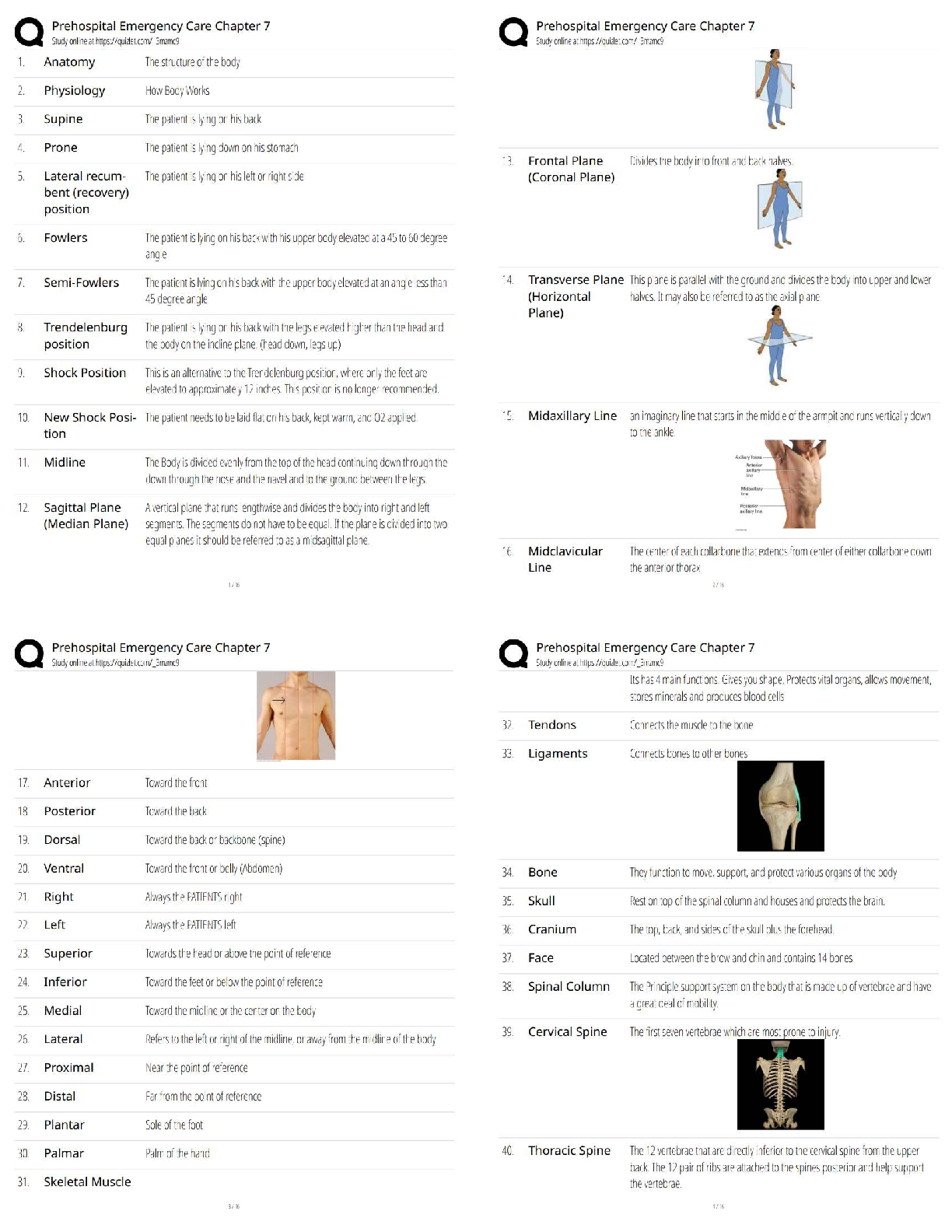 Prehospital Emergency Care Chapter 7 / 2025 Update / New Version ...
