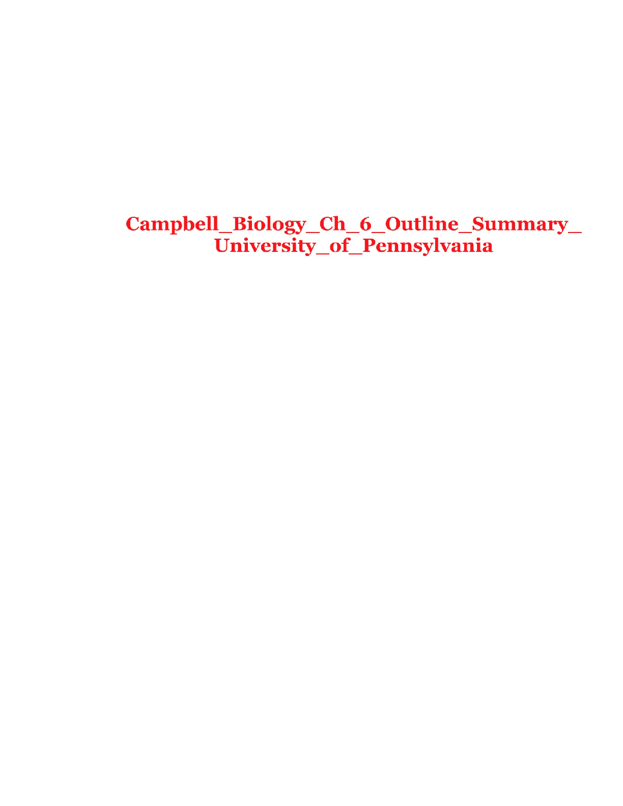 Campbell_Biology_Ch_6_Outline_Summary_University_of_Pennsylvania ...