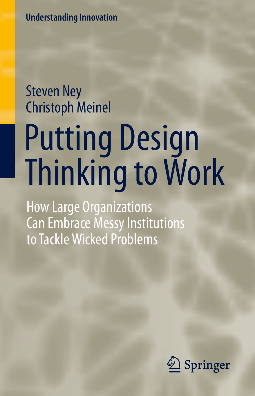 eBook Putting Design Thinking to Work How Large Organizations Can ...