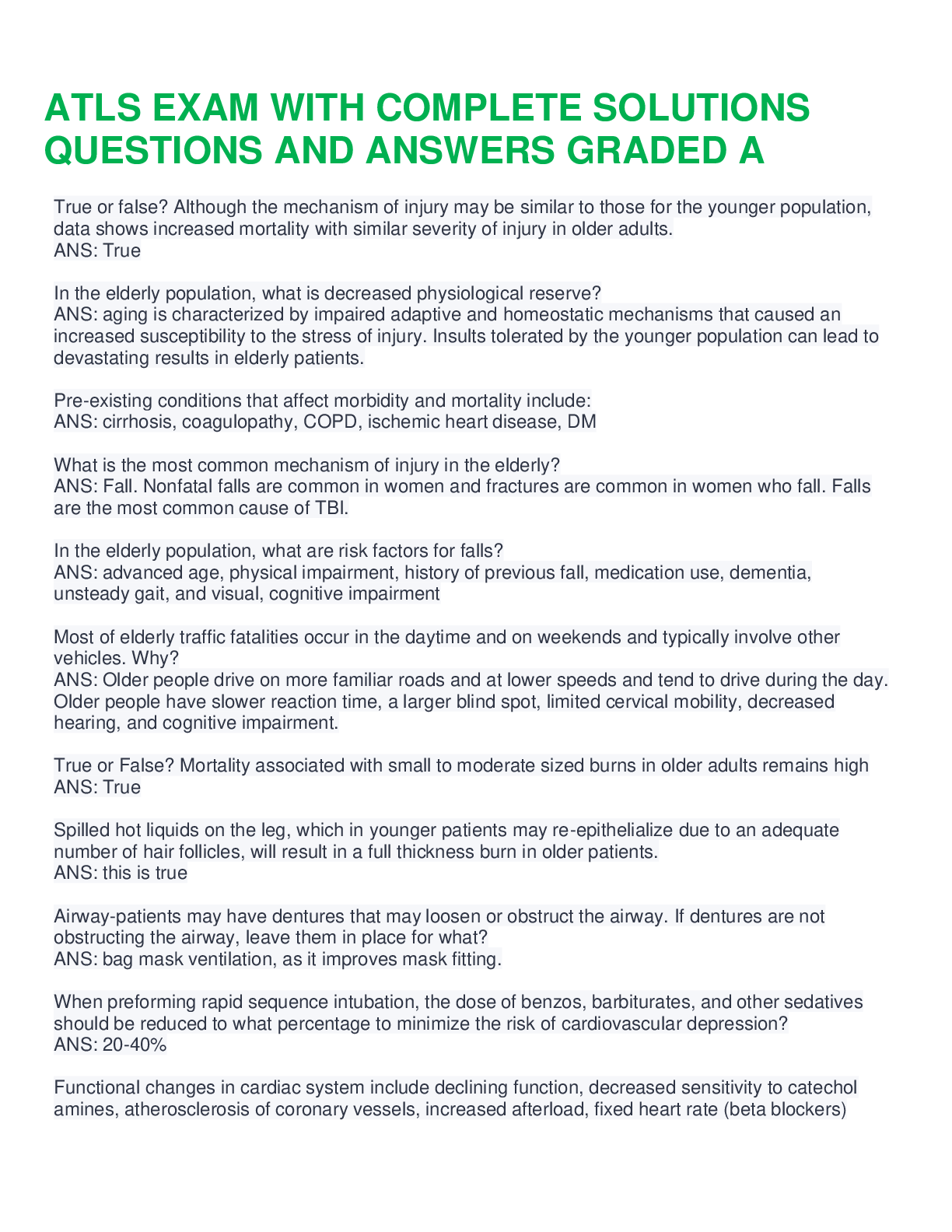 USMC CACO EXAM WITH COMPLETE ANSWERS - Scholarfriends