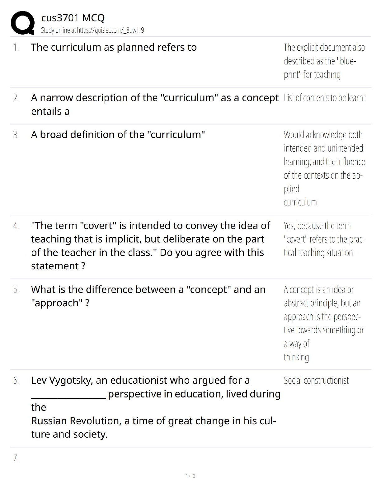 CUS3701 – Multiple Choice Questions (MCQ) / Exam Prep / 2025 Update ...