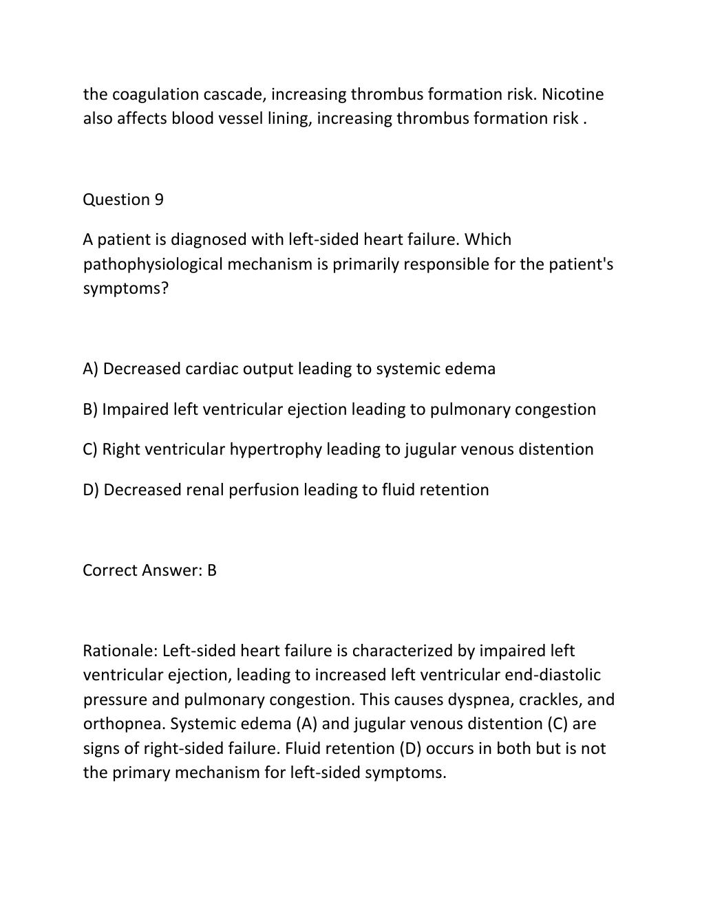 NSG 3850 EXAM 2 – PATHOPHYSIOLOGY FOR NURSES II Galen College of Nur ...