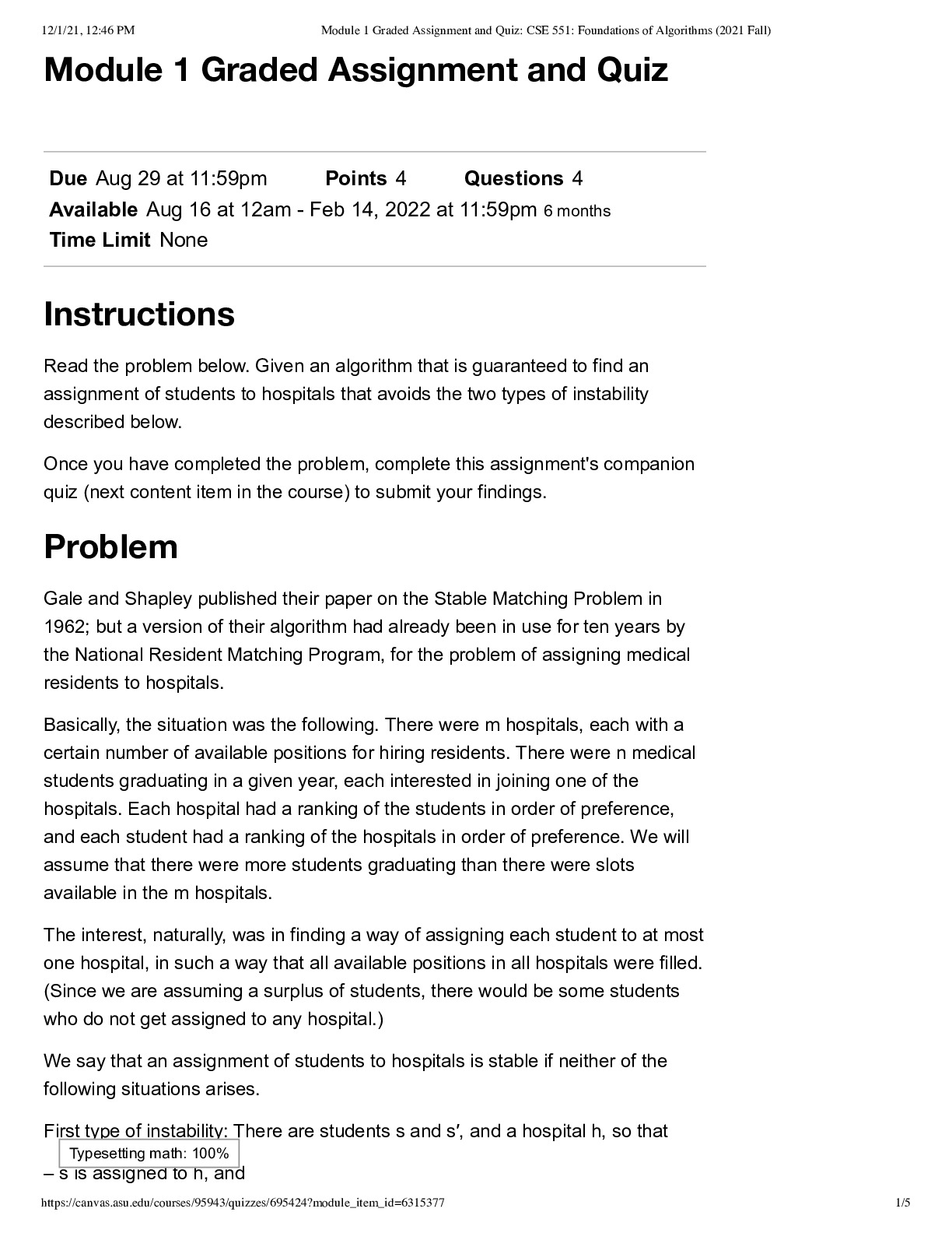 FOA_Graded_Assignment_Module_1_to_8. Arizona State University CSE 551