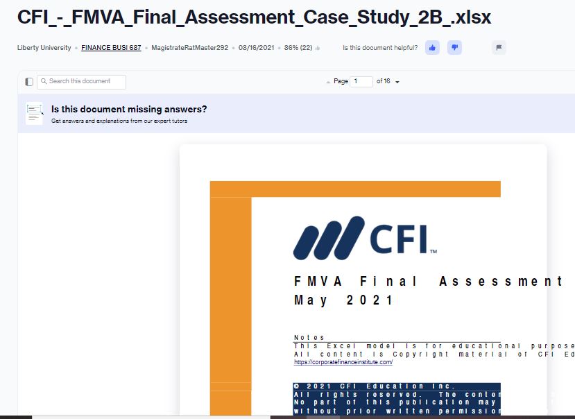- Corporate Finance Institute CFI_-_FMVA_Final_Assessment_Case_Study_2B ...