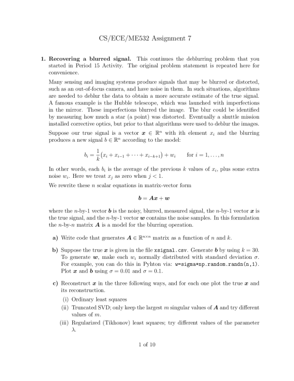 Assignment 7 Solution.pdf Helpful Unhelpful University of Wisconsin ...