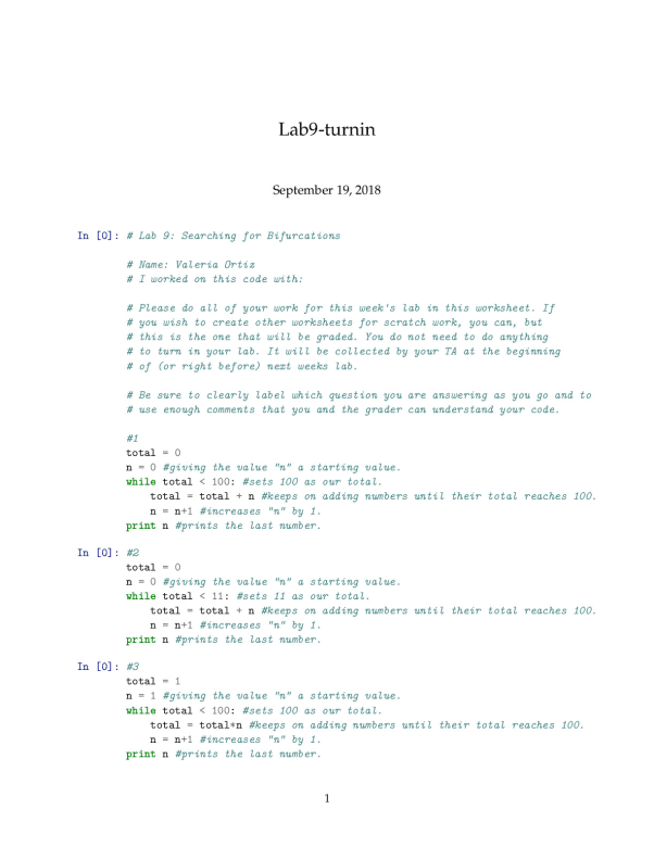 Lab9-turnin University of California, Los Angeles LIFESCIENC 30A