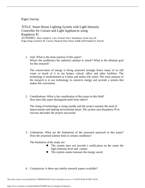 PAPER-Survey-Template GodalaJose Rizal University MATH C604