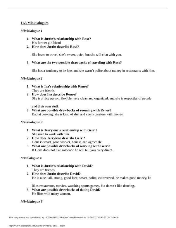 asl unit 11. Florida State College at Jacksonville ASL 1150