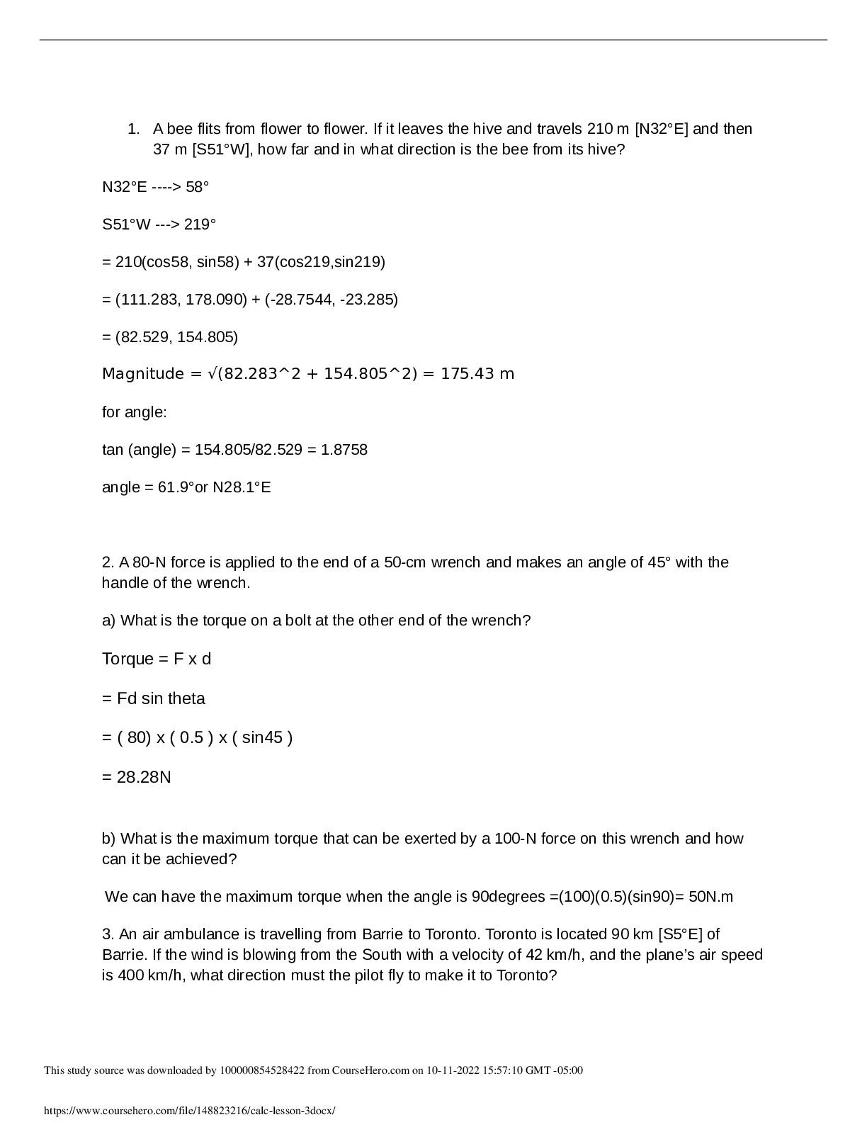 MATH CALCULUS 1 calc lesson 3.