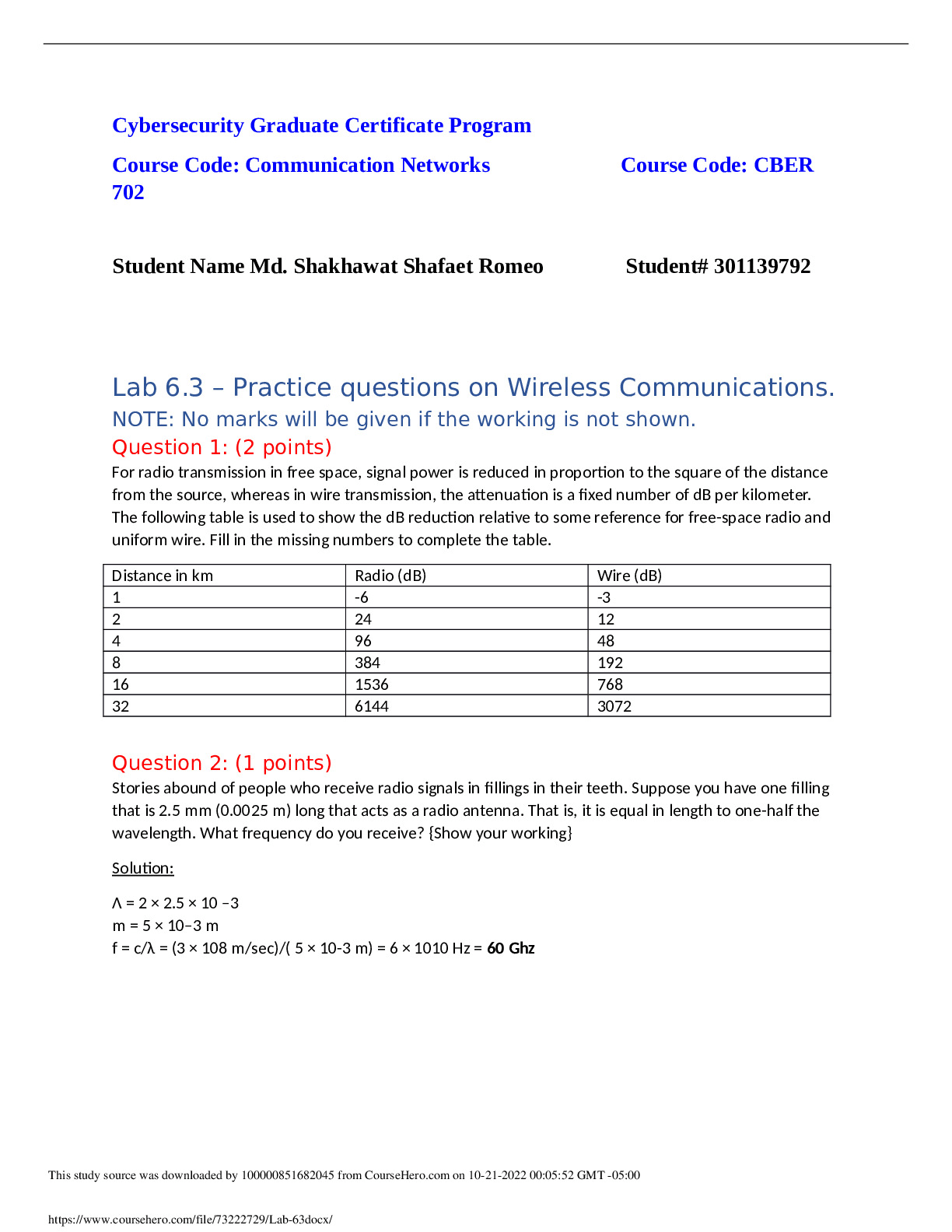 Lab 6.3 Centennial College COMP 702