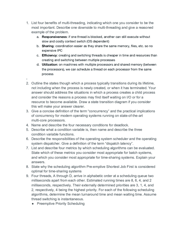 CSE130 - Winter 21 Practice Final University of California, Santa Cruz CSE 130