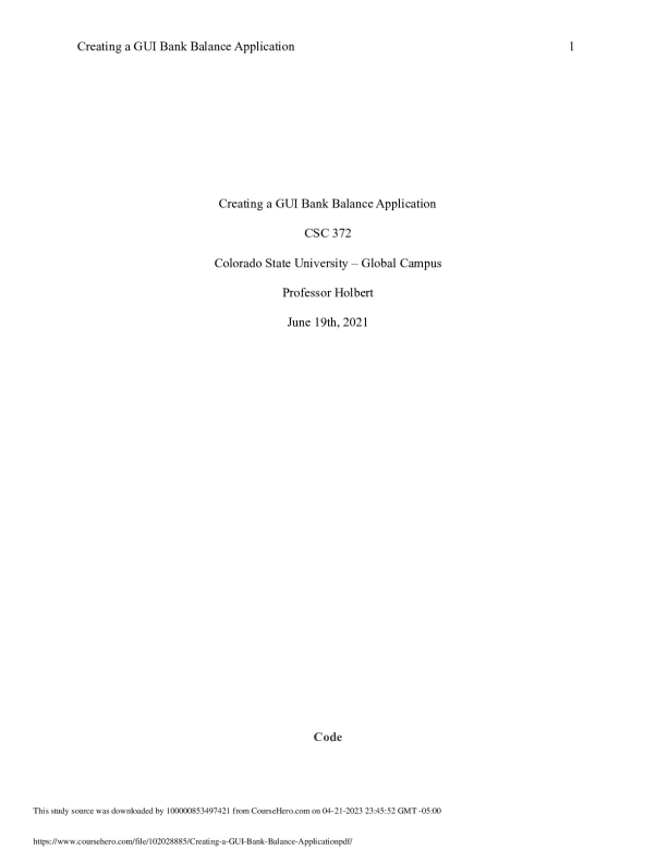 Creating a GUI Bank Balance Application.pdf