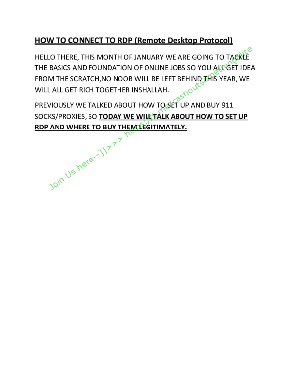 HOW TO CONNECT TO RDP TUTORIAL (3