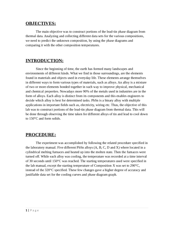 Phase Diagram Bis-sn Lab Report Solved The Bi-sn Phase Diagr