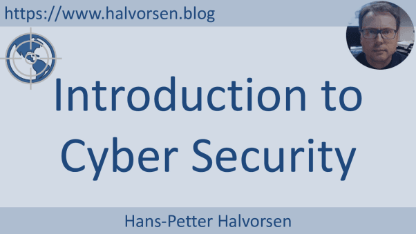 Introduction to Cyber Security
