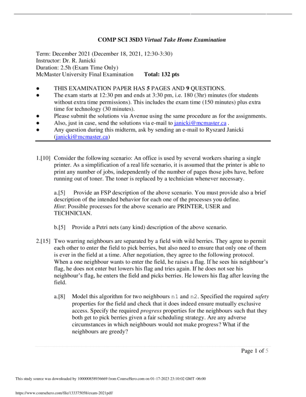 exam-2021.pdf Helpful Unhelpful McMaster University COMPSCI 3SD3