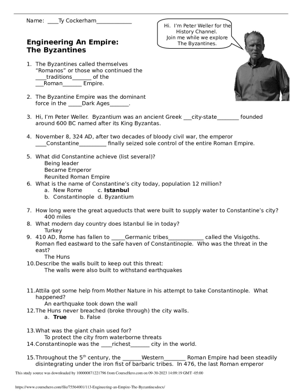 113 - Engineering an Empire - The Byzantines