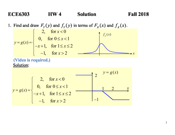 ECE6303 HW 4 Solution Fall 2018