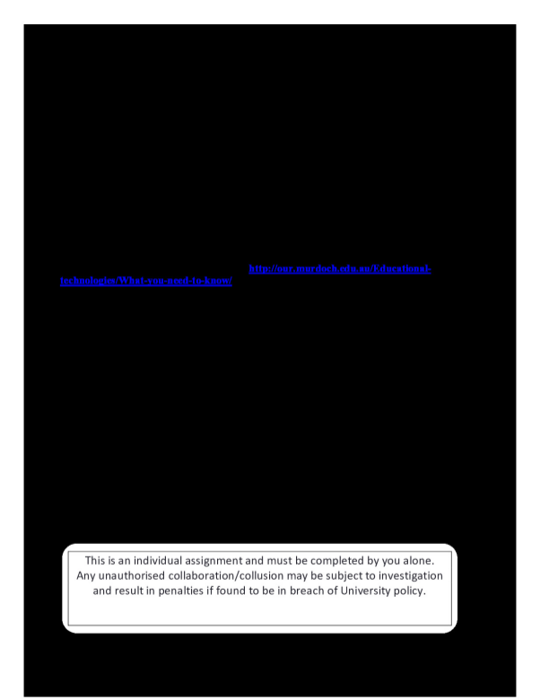 ICT167 Principles of Computer Science TJ, 2020 Assignment 1 (worth 20% of unit assessment)