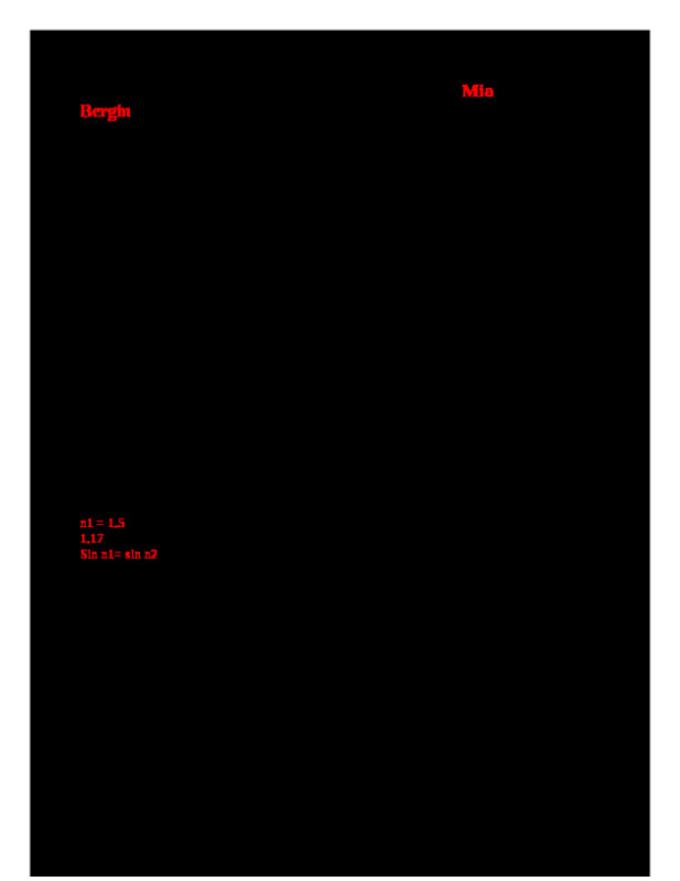Snell’s Law Refraction and Diffraction Worksheet