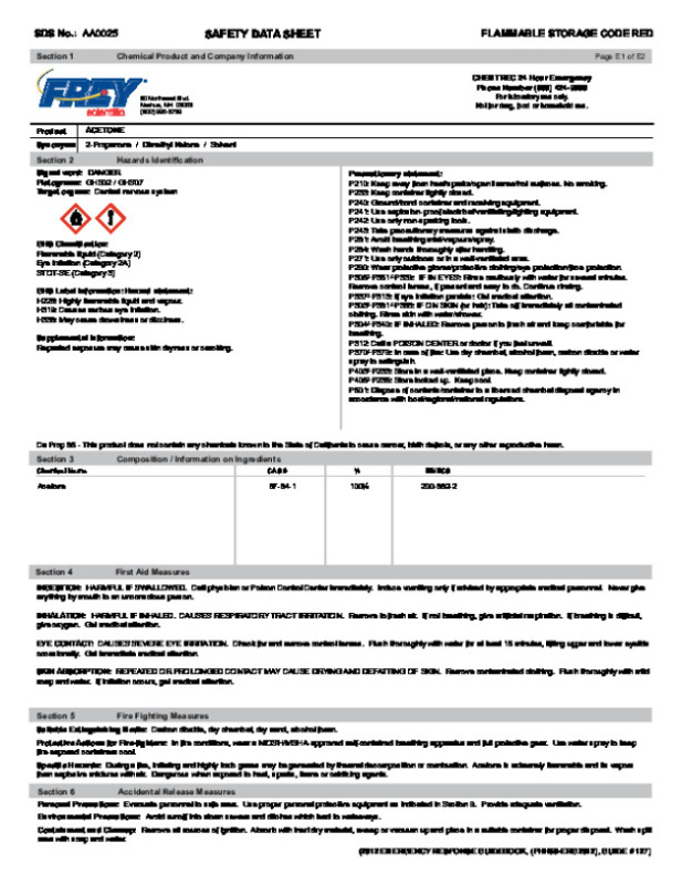 Safety Data Sheet