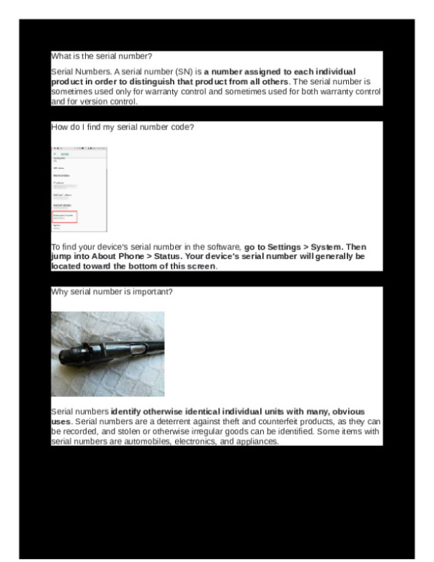 Serial Number utilizing and Checker.