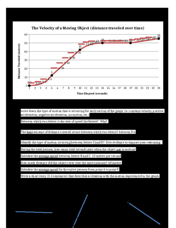 Motion Graph Analysis Worksheet