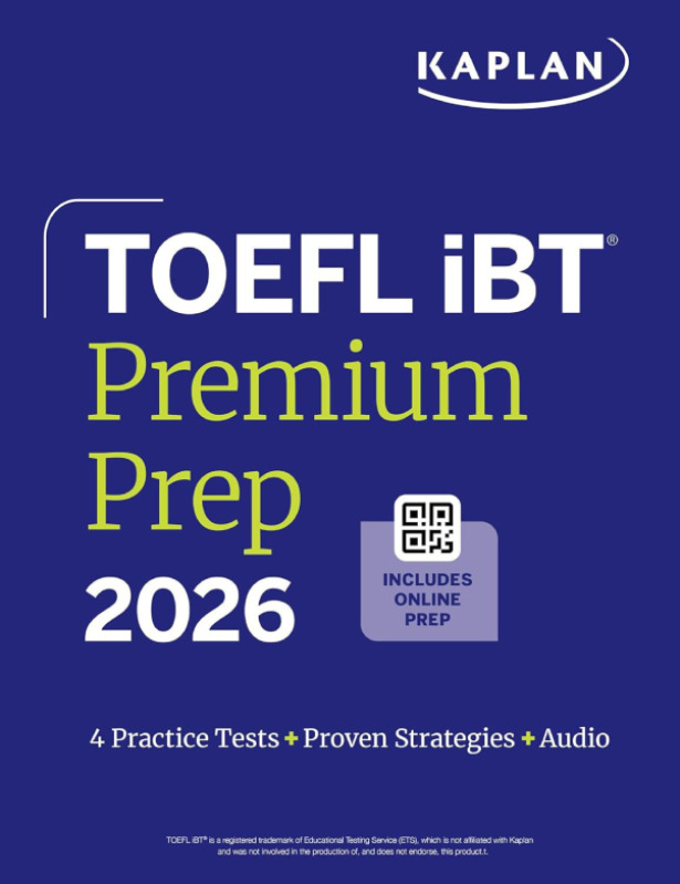 TOEFL iBT Premium Plus 2026 (Kaplan Test Prep) Kindle Edition by Kaplan ...